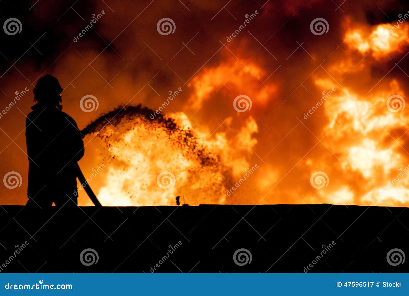 Fireman stock image. Image of fires, burnt, heat, demolished - 47596517