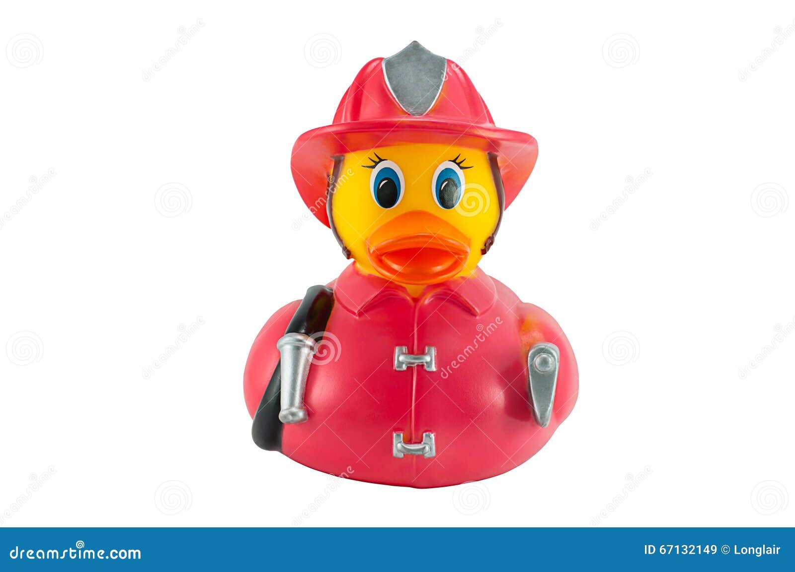 Fireman In Yellow Fire Fighter Uniform Using Fire Extinguisher From ...