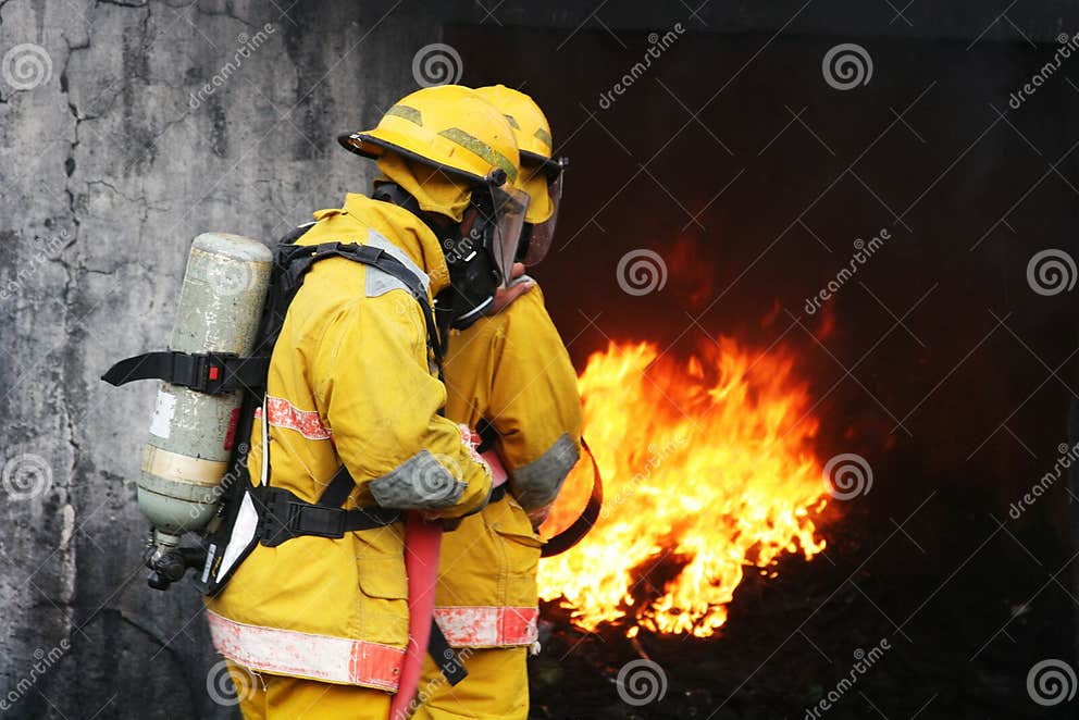 Firemen stock image. Image of firemen, fireman, firefighter - 1200909