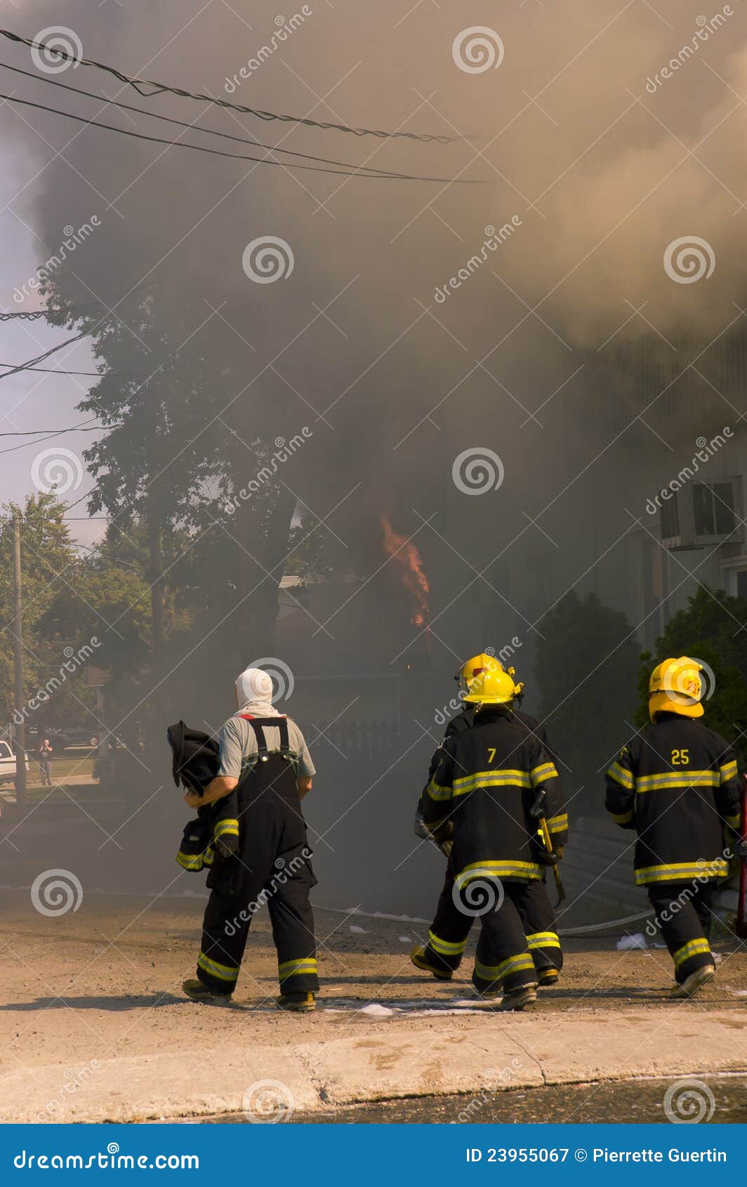 Firemen on the move editorial photography. Image of firemen - 23955067