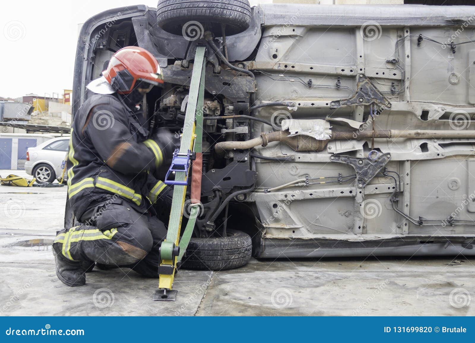 Techniques Of Rescue In Traffic Accidents Editorial Photo ...