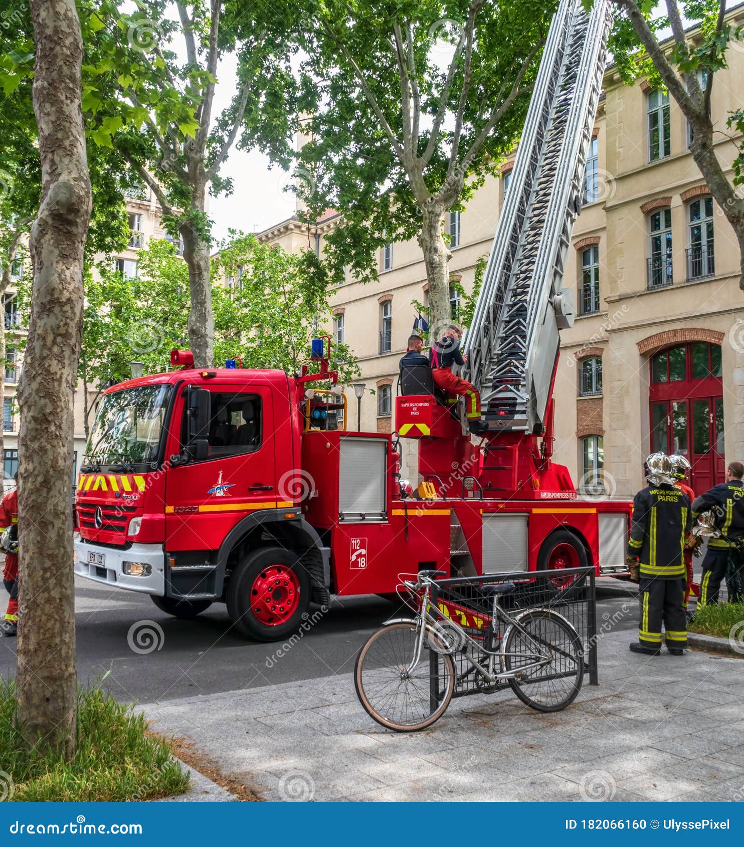 Firemen Training - Paris, France Editorial Image - Image of practise ...