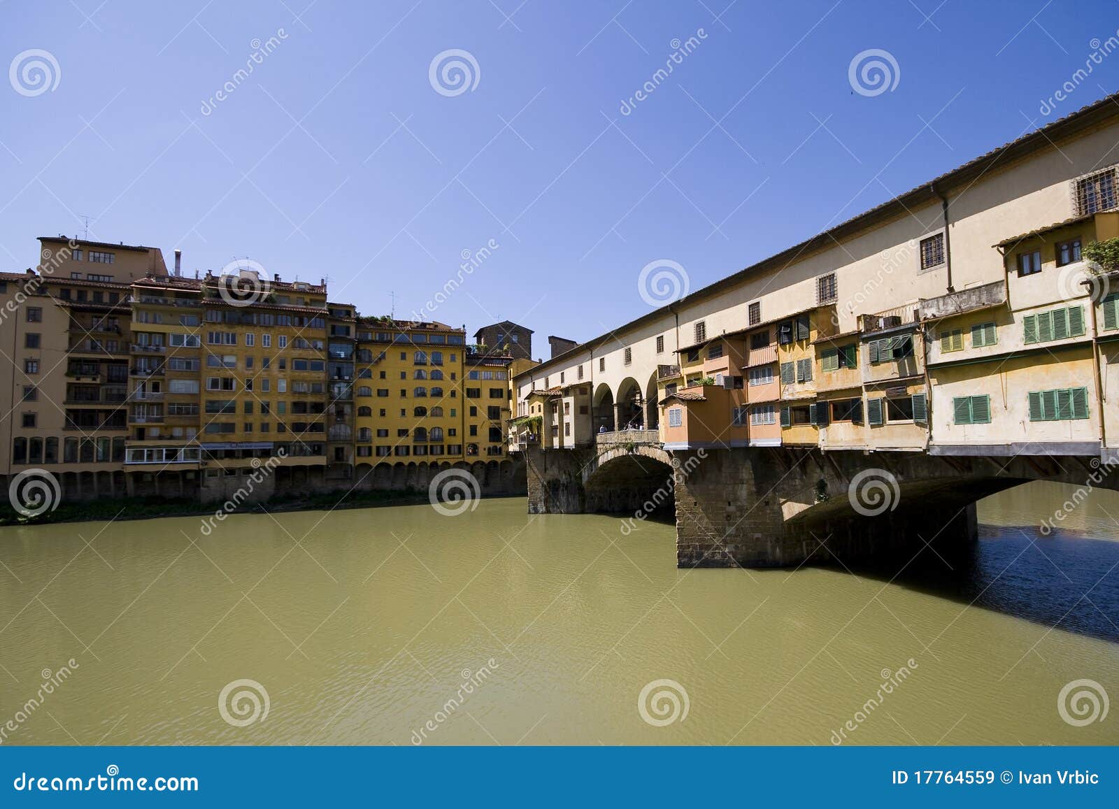 Firenze Ponte Vecchio Gold Bridge Stock Photography | CartoonDealer.com ...