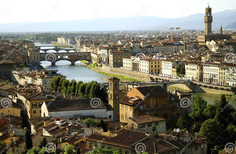 Firenze(view) stock image. Image of ancient, river, detail - 10893475