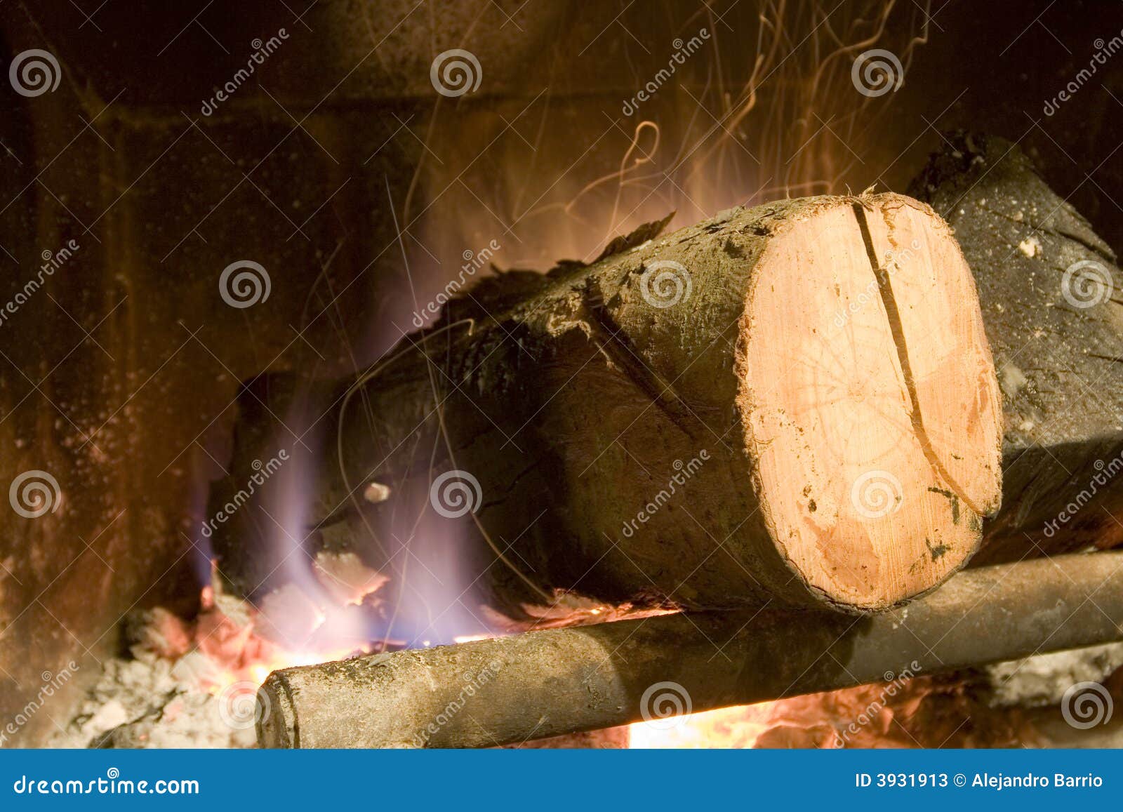 Fireplace Picture. Image: 3931913