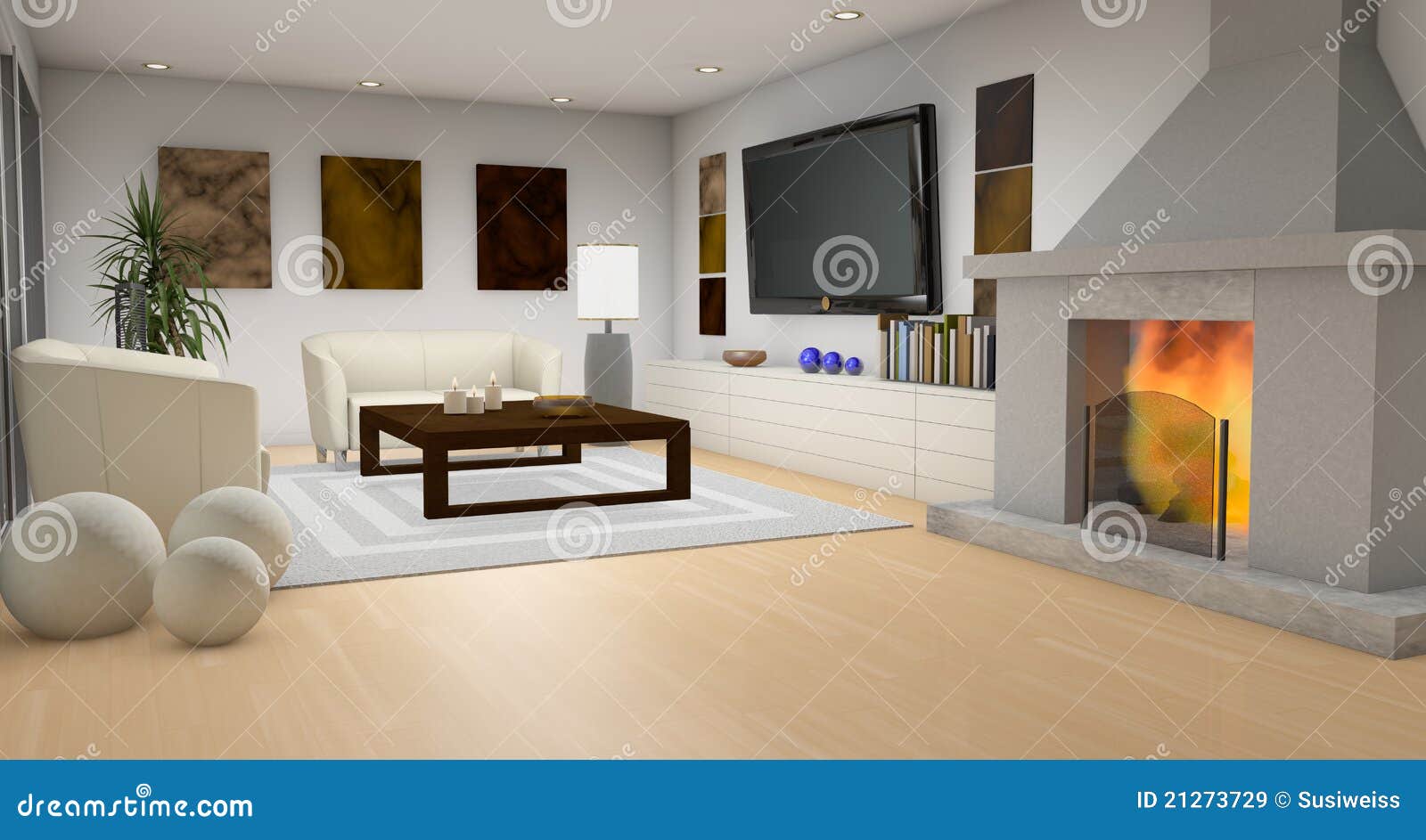 Fireplace Room Picture. Image: 21273729