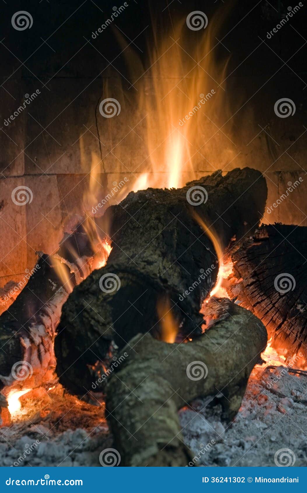 Fireplace stock photo. Image of behavior, fiery, barbecue - 36241302
