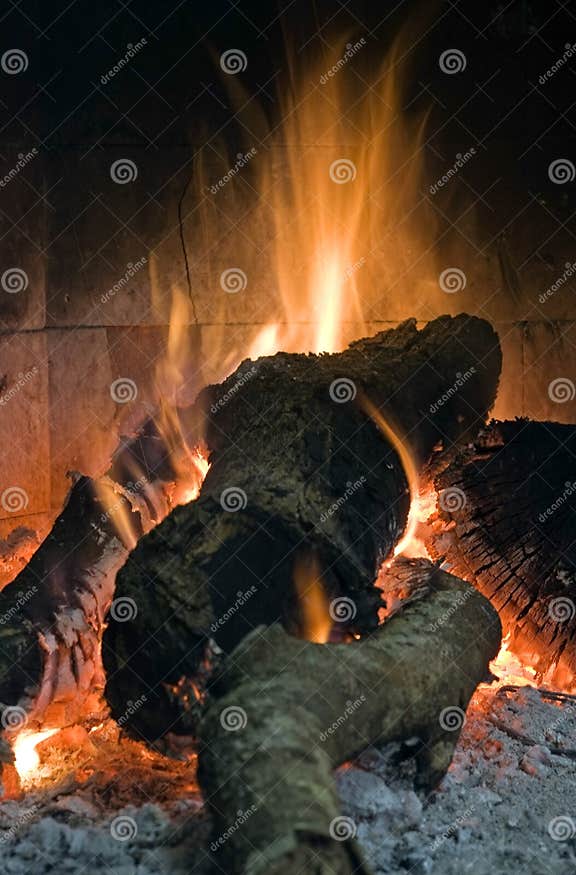 Fireplace stock photo. Image of behavior, fiery, barbecue - 36241302