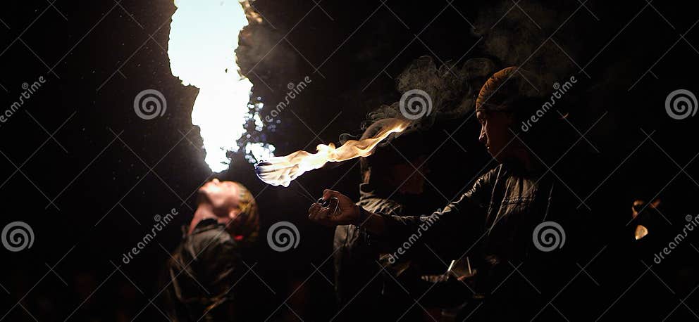 Fireshow editorial stock photo. Image of incredible, festival - 24406538
