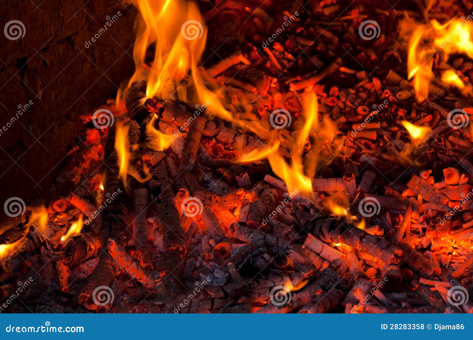 Fireside stock photo. Image of flame, inferno, tree, motion - 28283358