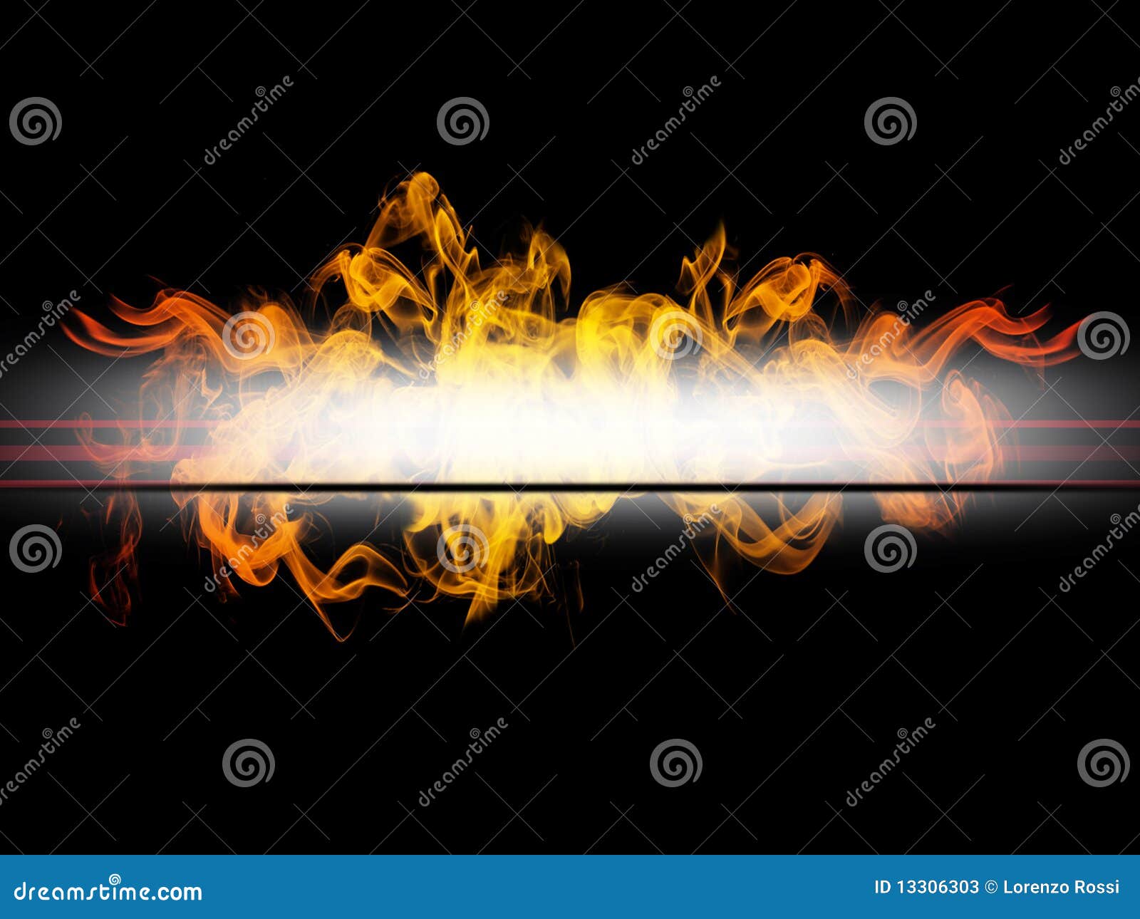 Firespace stock illustration. Illustration of abstract - 13306303