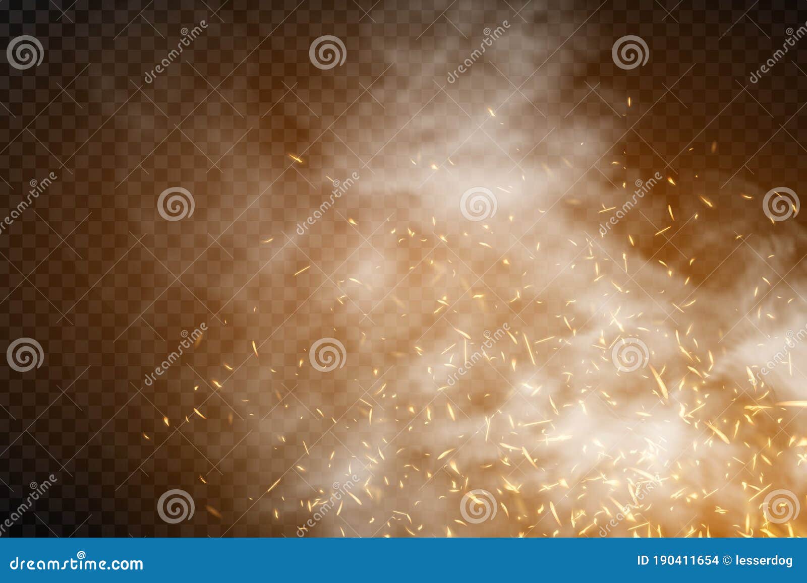 Fire Smoke Texture Overlays On Islolated Background. Misty Background ...