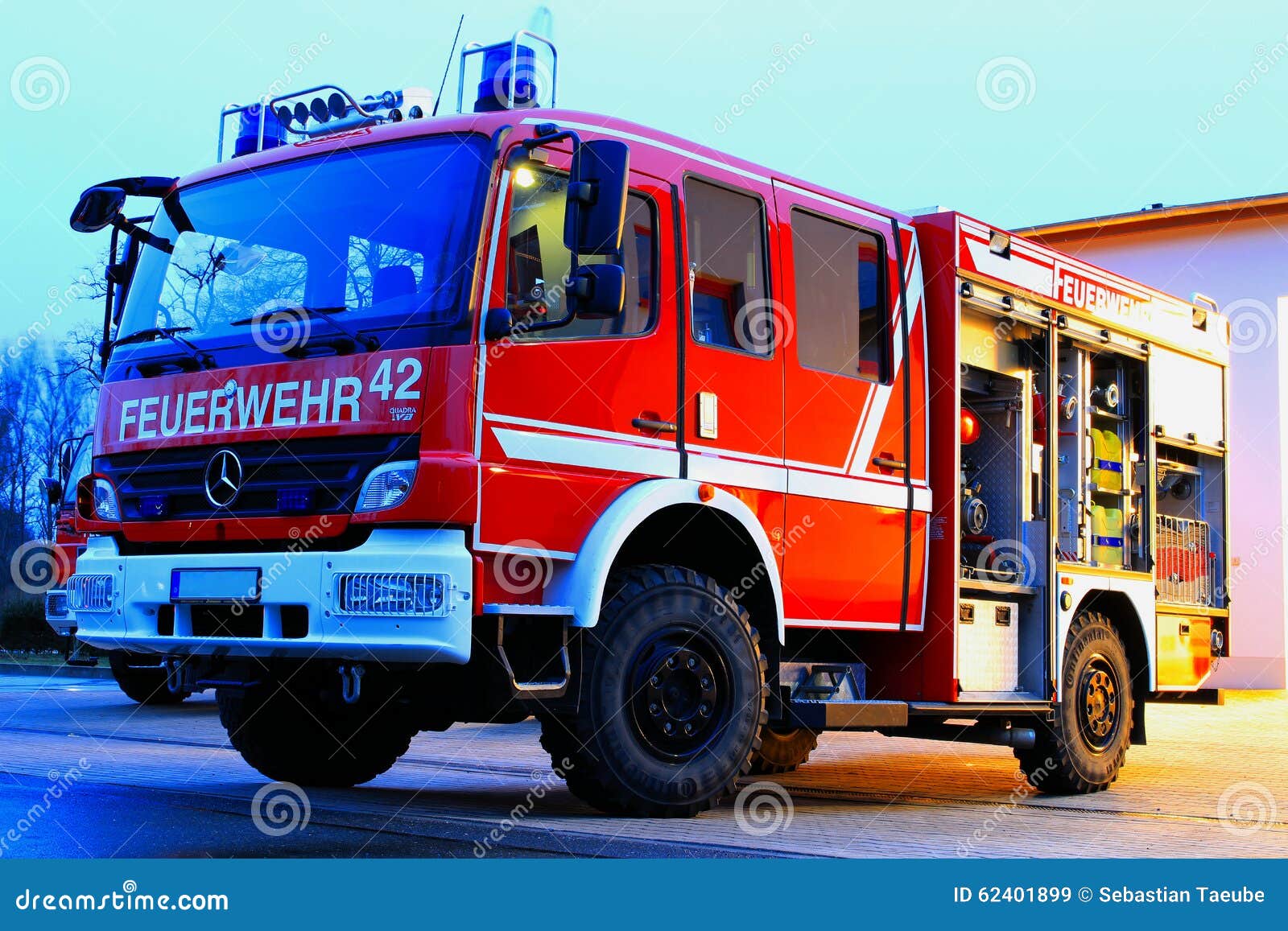 German Firetruck Editorial Photo | CartoonDealer.com #41482339