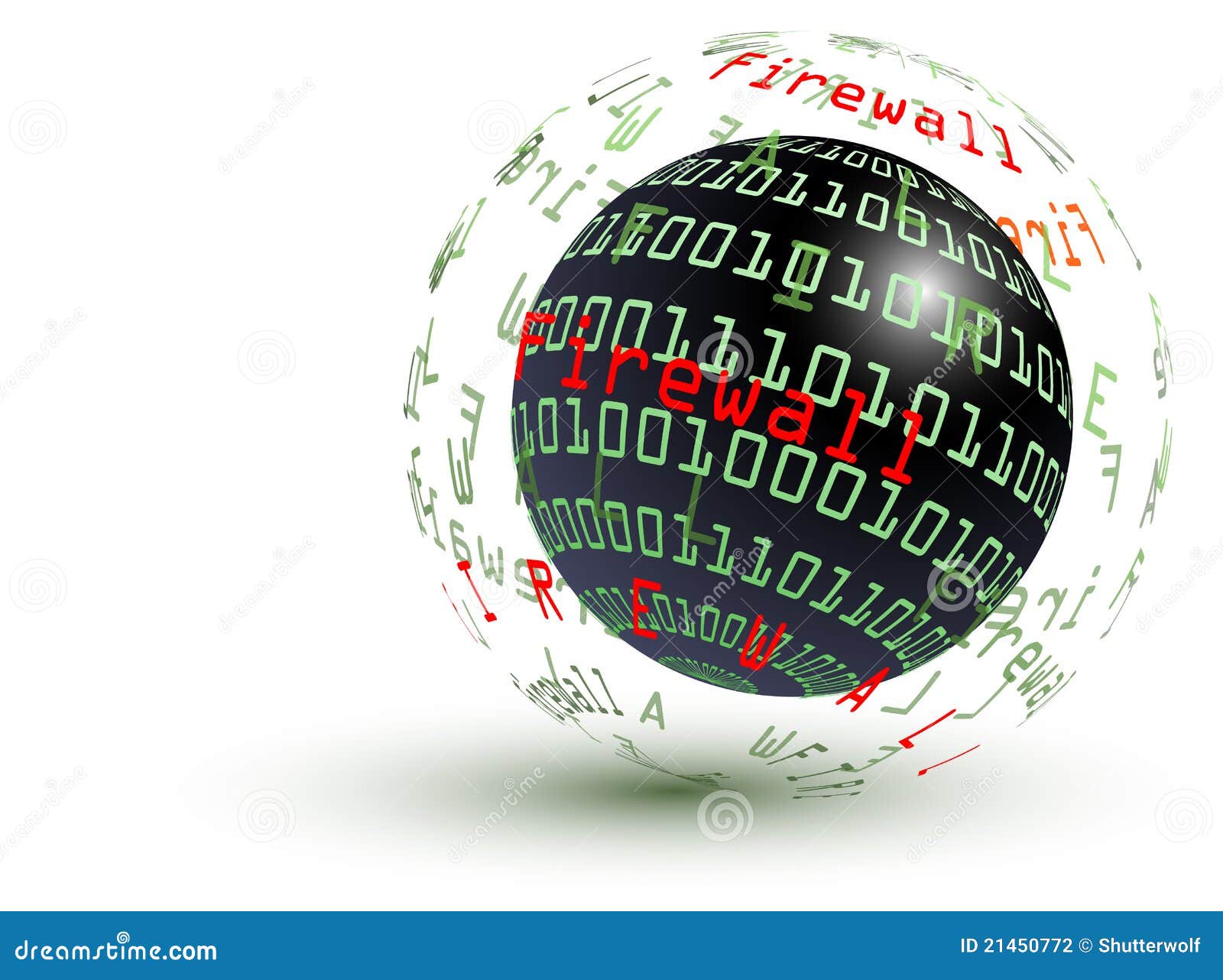 Firewall abstract globe stock vector. Illustration of data - 21450772