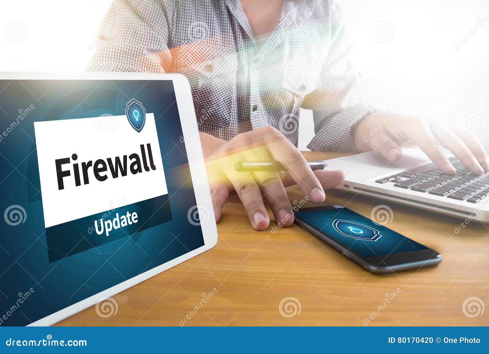 Firewall Antivirus Alert Protection Security and Cyber Security Stock ...