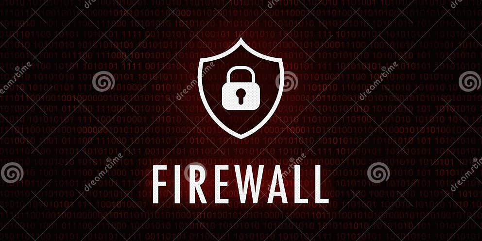 Firewall stock illustration. Illustration of password - 195461713