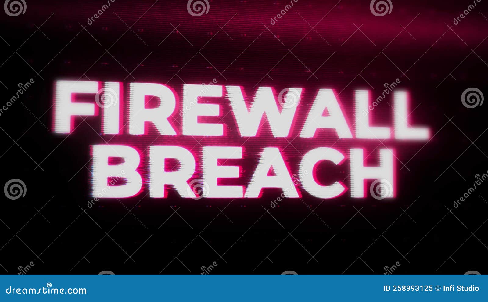 FIREWALL BREACH Warning Alert Error Message Flashing on Screen ...