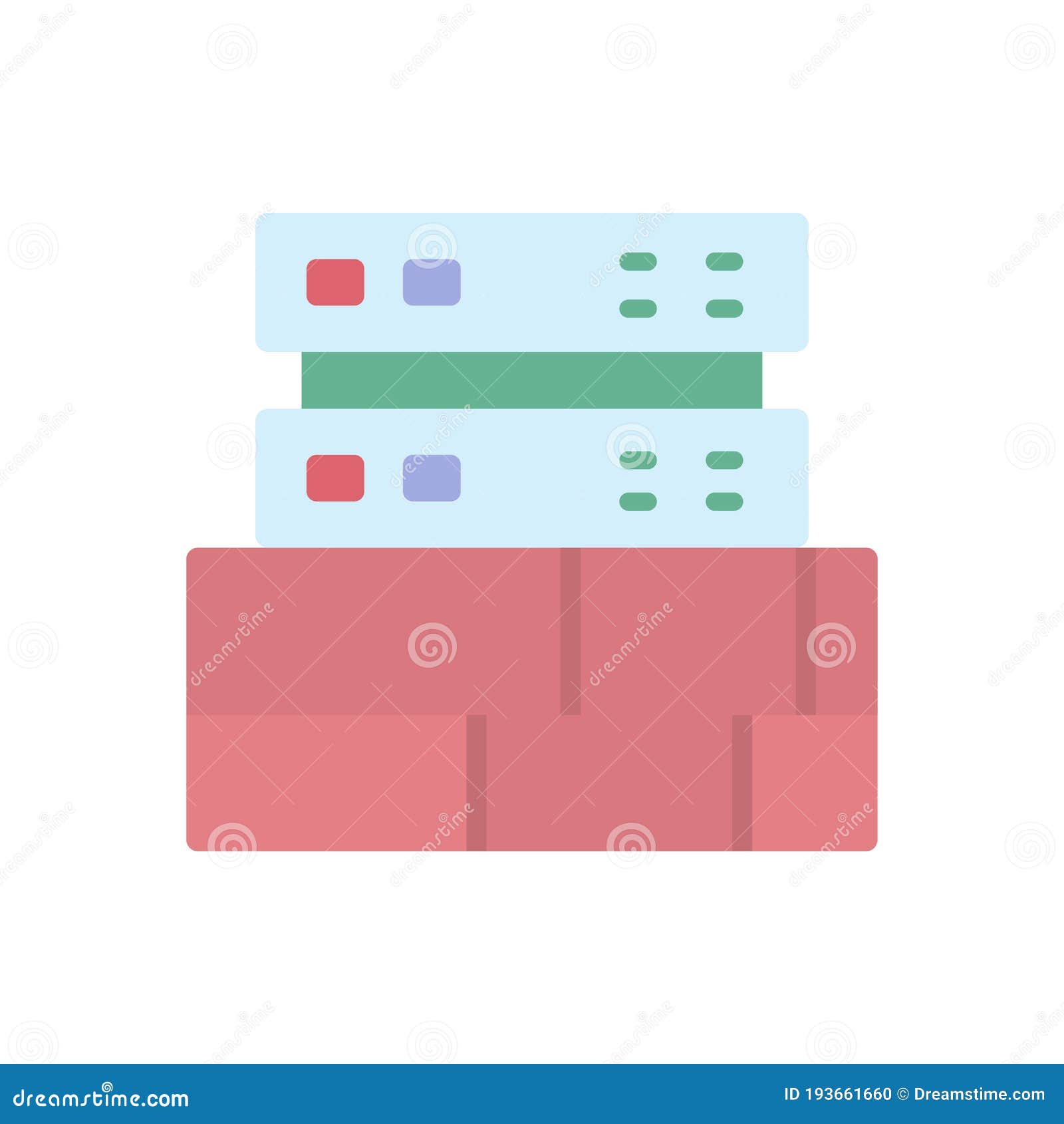 Firewall Cyber Attack Icon. Simple Color Vector Elements of Hacks Icons ...