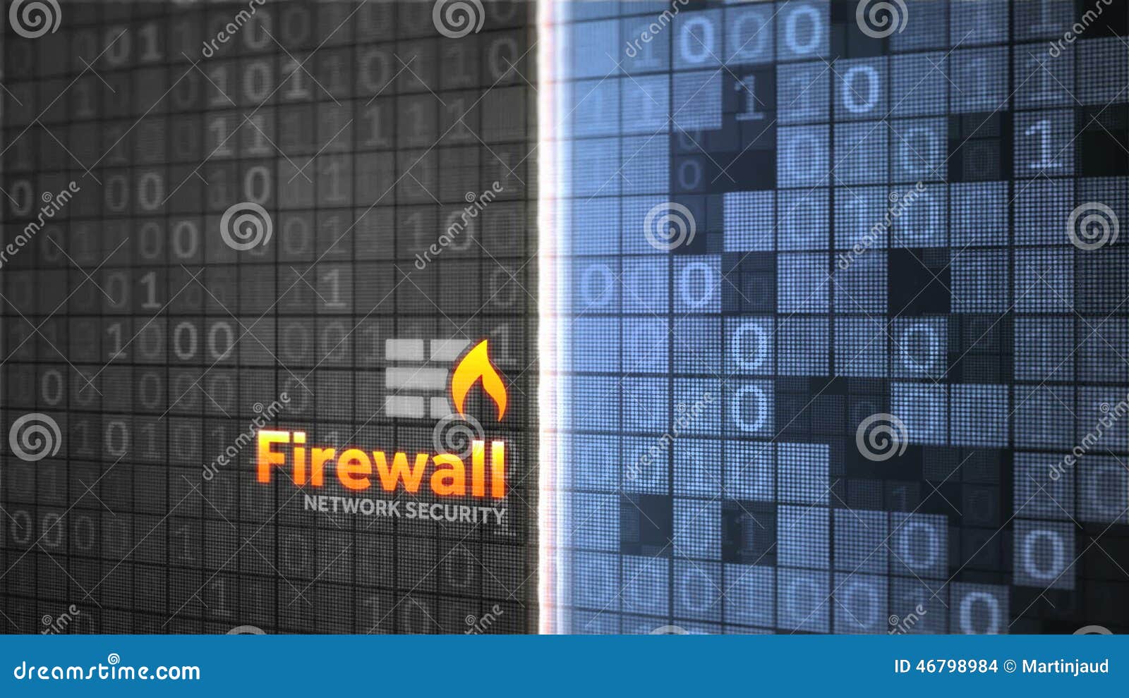 Concept Data Protection Electronic Security Firewall Stock Video ...