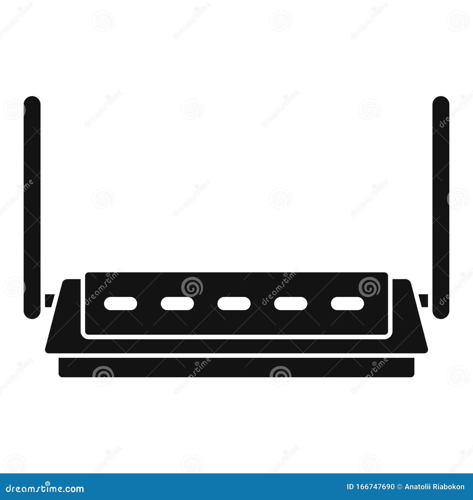 Firewall Router Icon, Simple Style Stock Vector - Illustration of ...