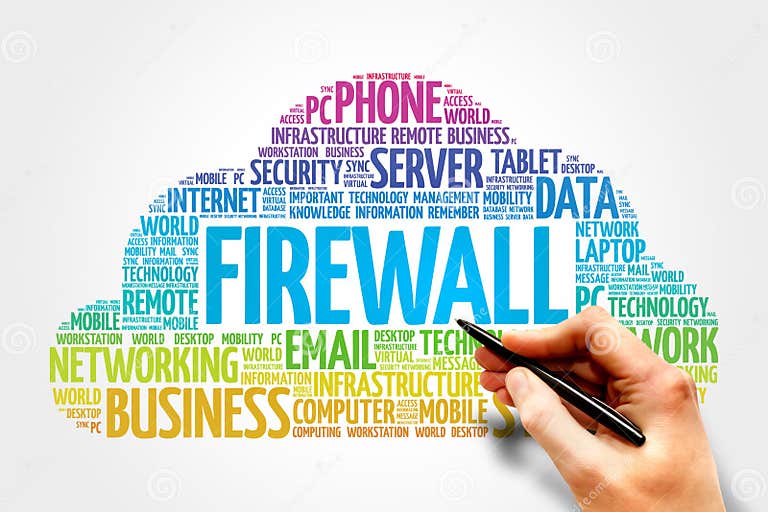 Firewall stock photo. Image of concept, collage, communication - 56434336