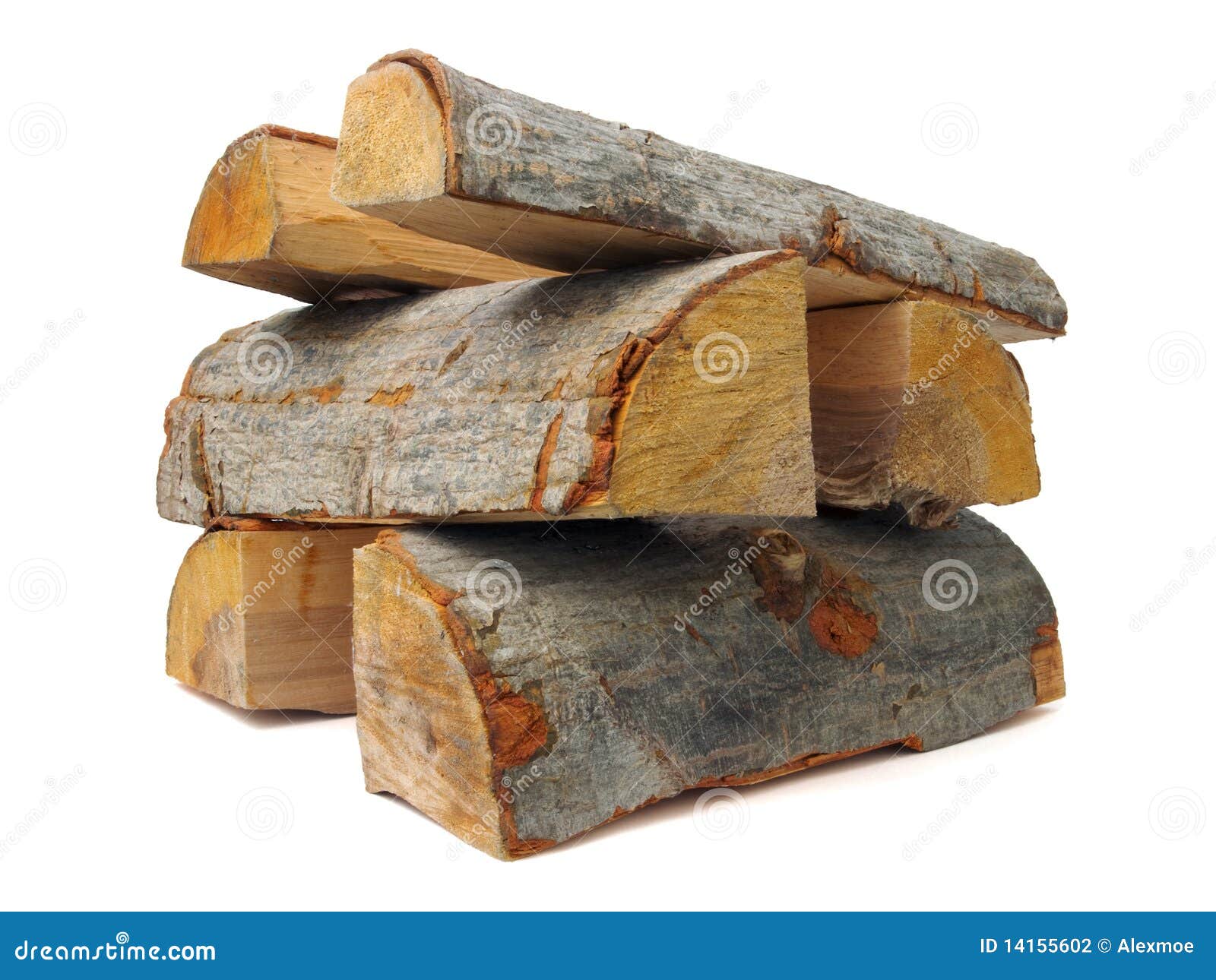 Firewood Isolated On White. Log Isolated On A White. Log Fire Wood ...