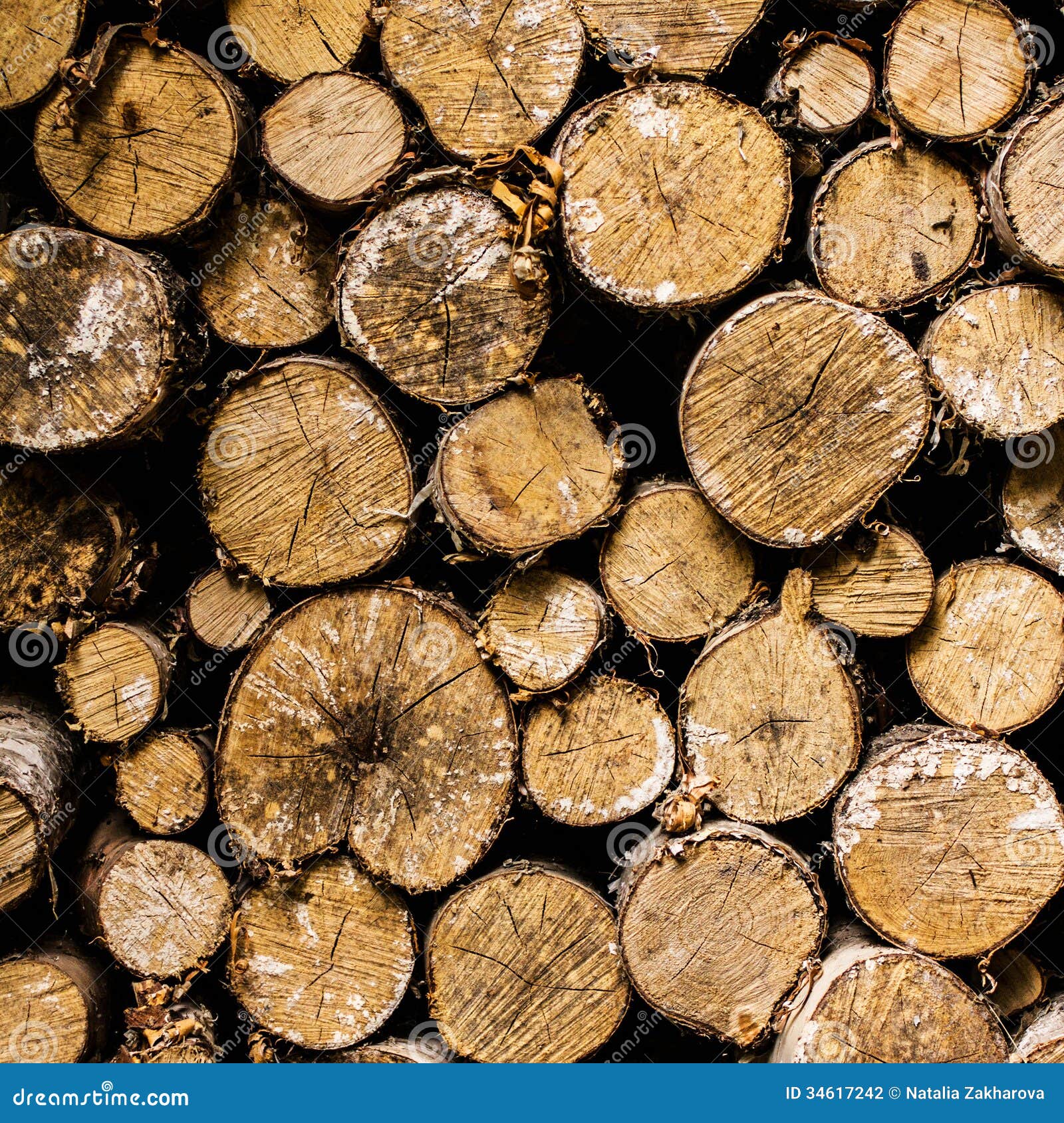 Firewood Background Stacked Stock Photo - Image of detail, forest: 34617242