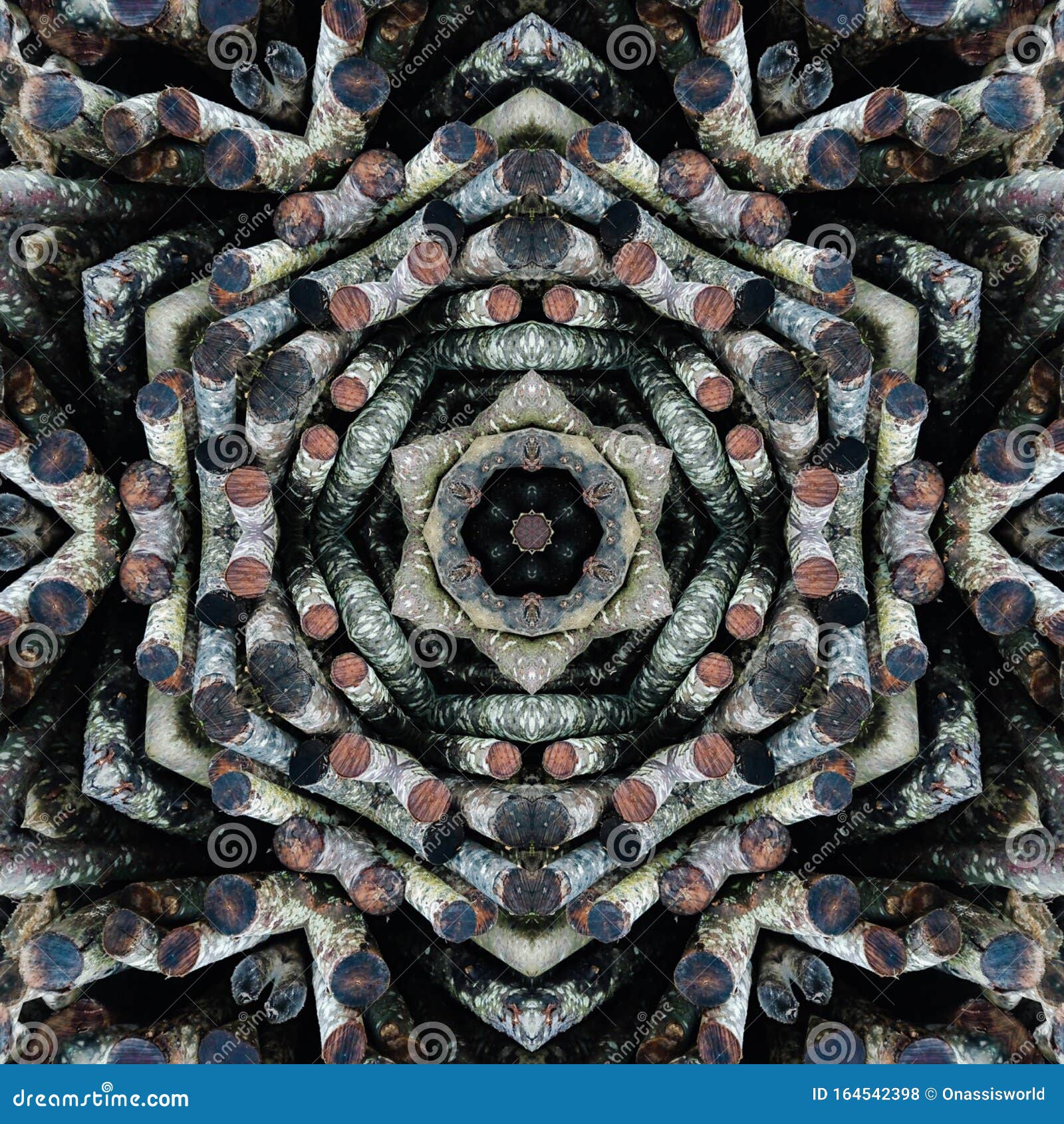 Firewood Logs Stacked For Winter, Creating A Rustic, Cozy Background ...