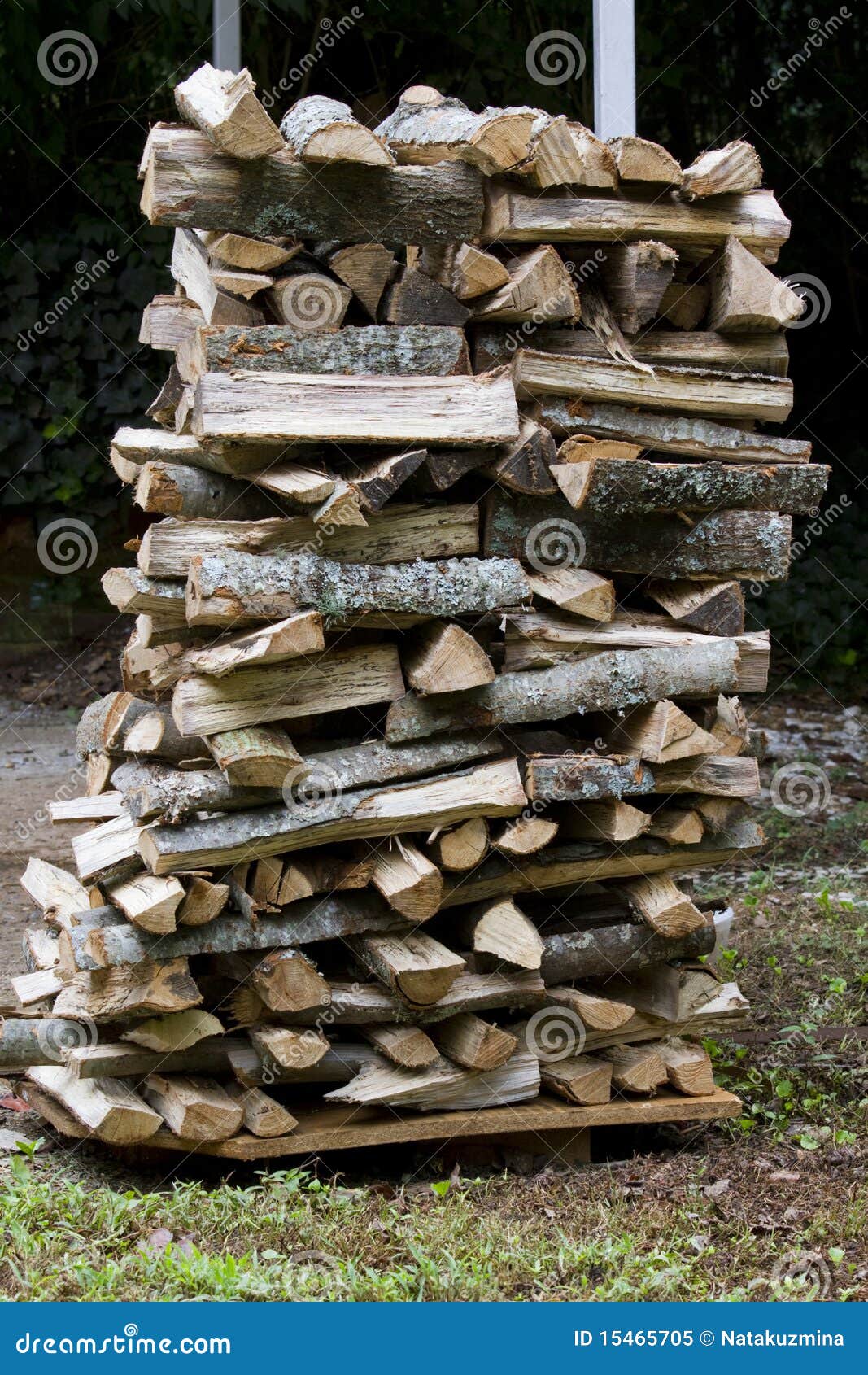 Firewood stack stock image. Image of fuel, texture, hardwood - 15465705