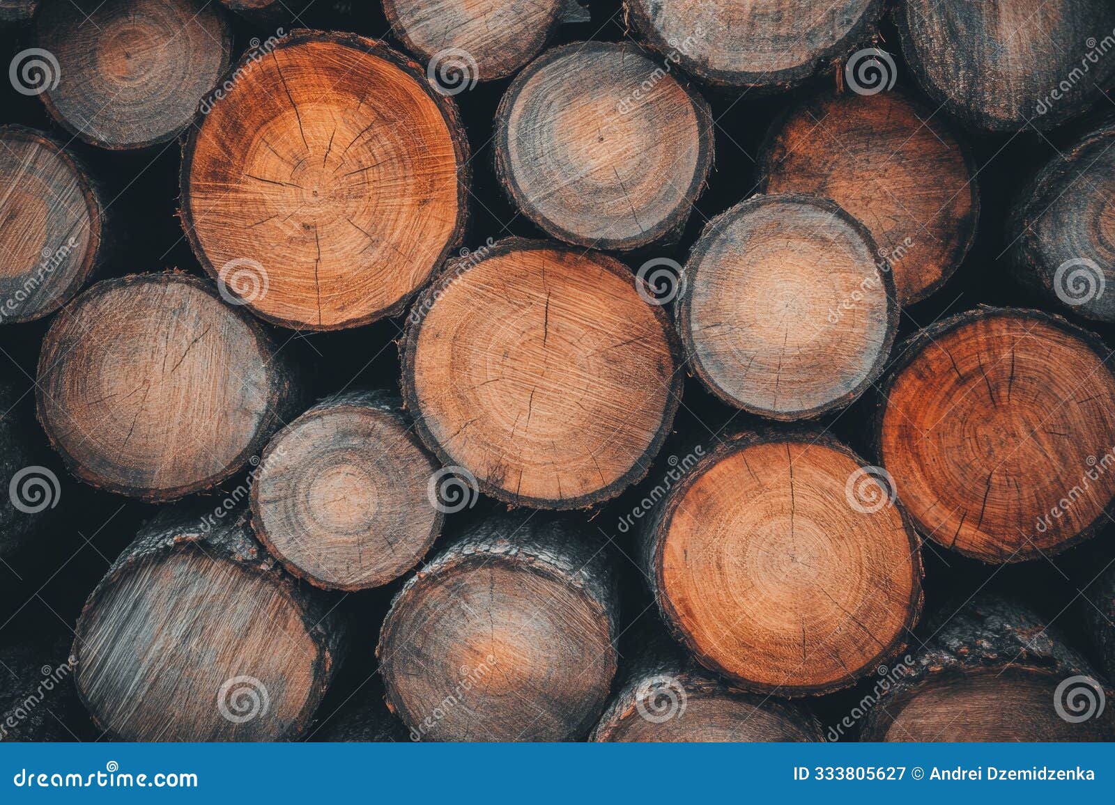 Firewood Stack Background. Natural Resource Usage and Sustainability ...