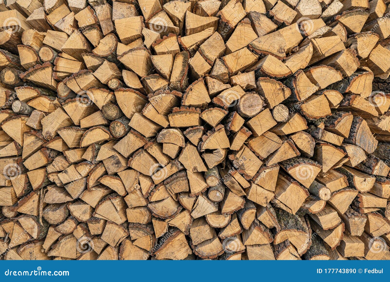 Firewood Texture. Pile of Dry Chopped Fire Wood Background Stock Photo ...