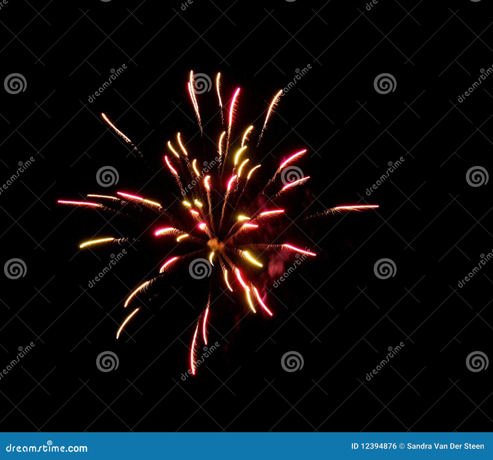 Firework stock photo. Image of nightlife, explode, fire - 12394876