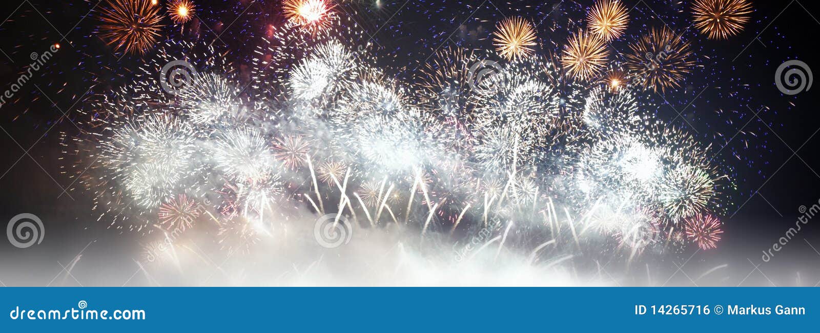 Firework stock photo. Image of beam, light, skyline, evening - 14265716