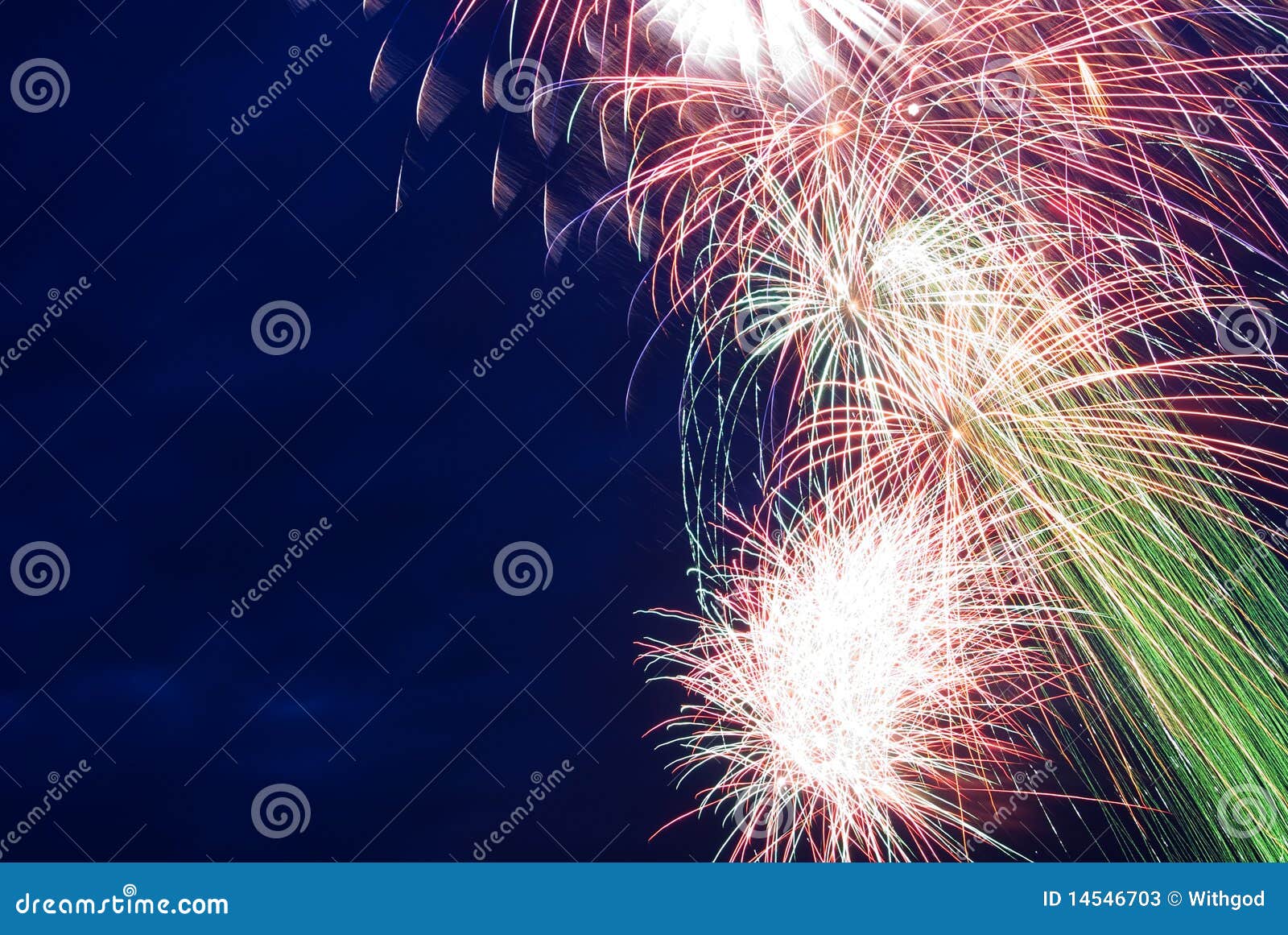 Firework stock image. Image of horizontal, colourful - 14546703