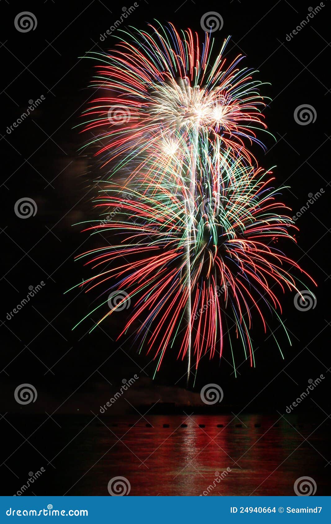 Firework stock photo. Image of scene, colors, outdoor - 24940664