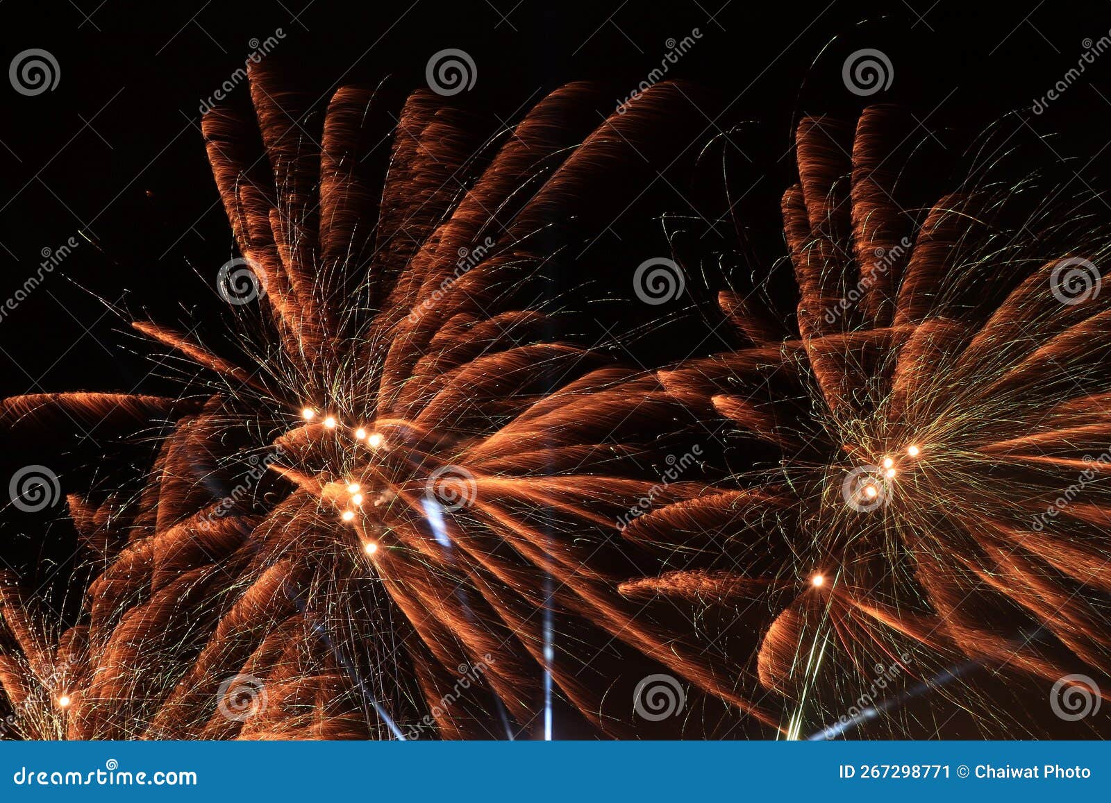Firework.Beautiful Display of Colorful Fireworks.Light Abstract Stock ...