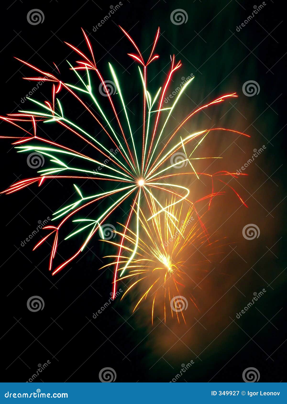 Firework stock image. Image of colored, flames, celebrate - 349927