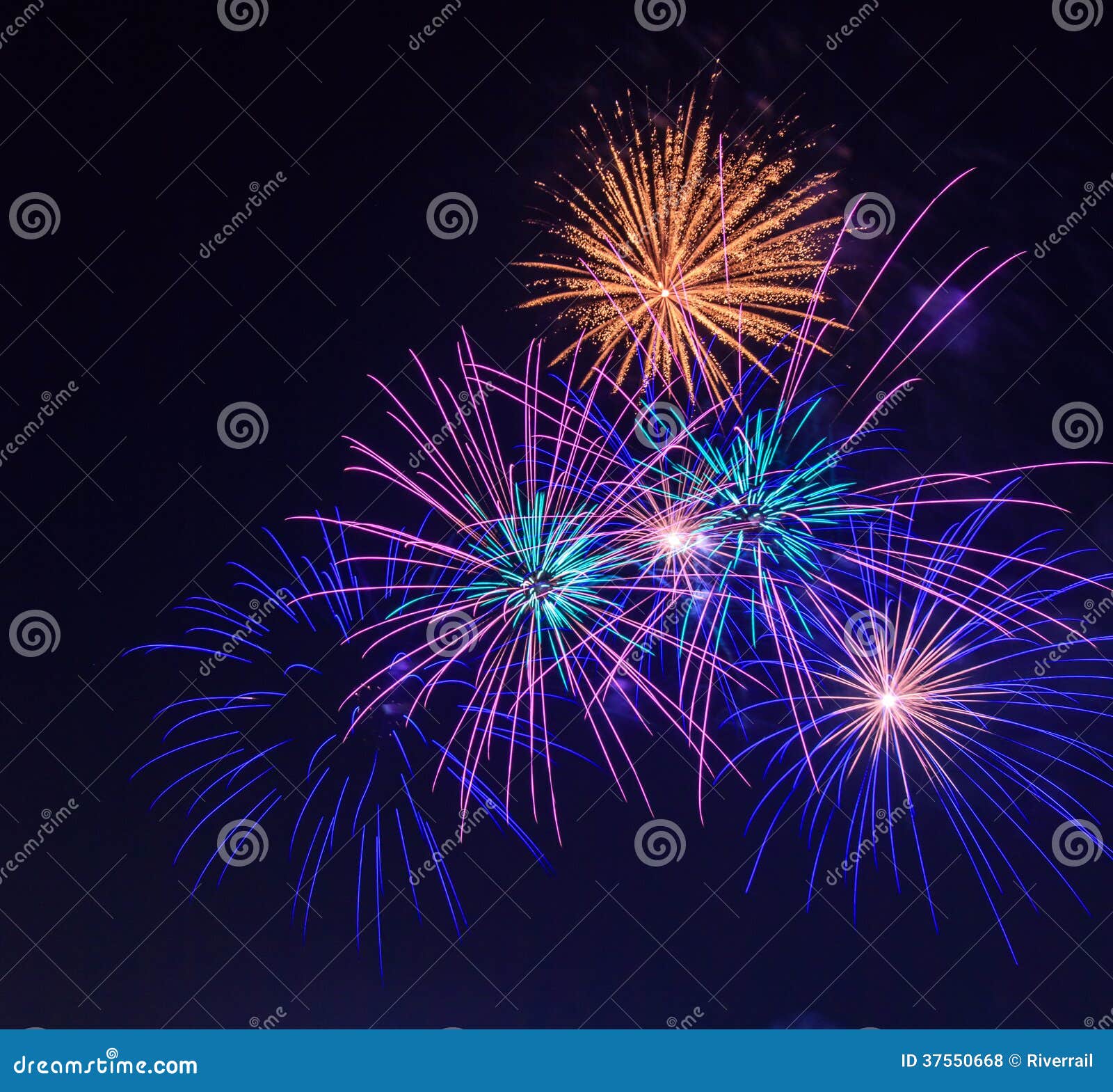 Firework stock photo. Image of colorful, celebrations - 37550668