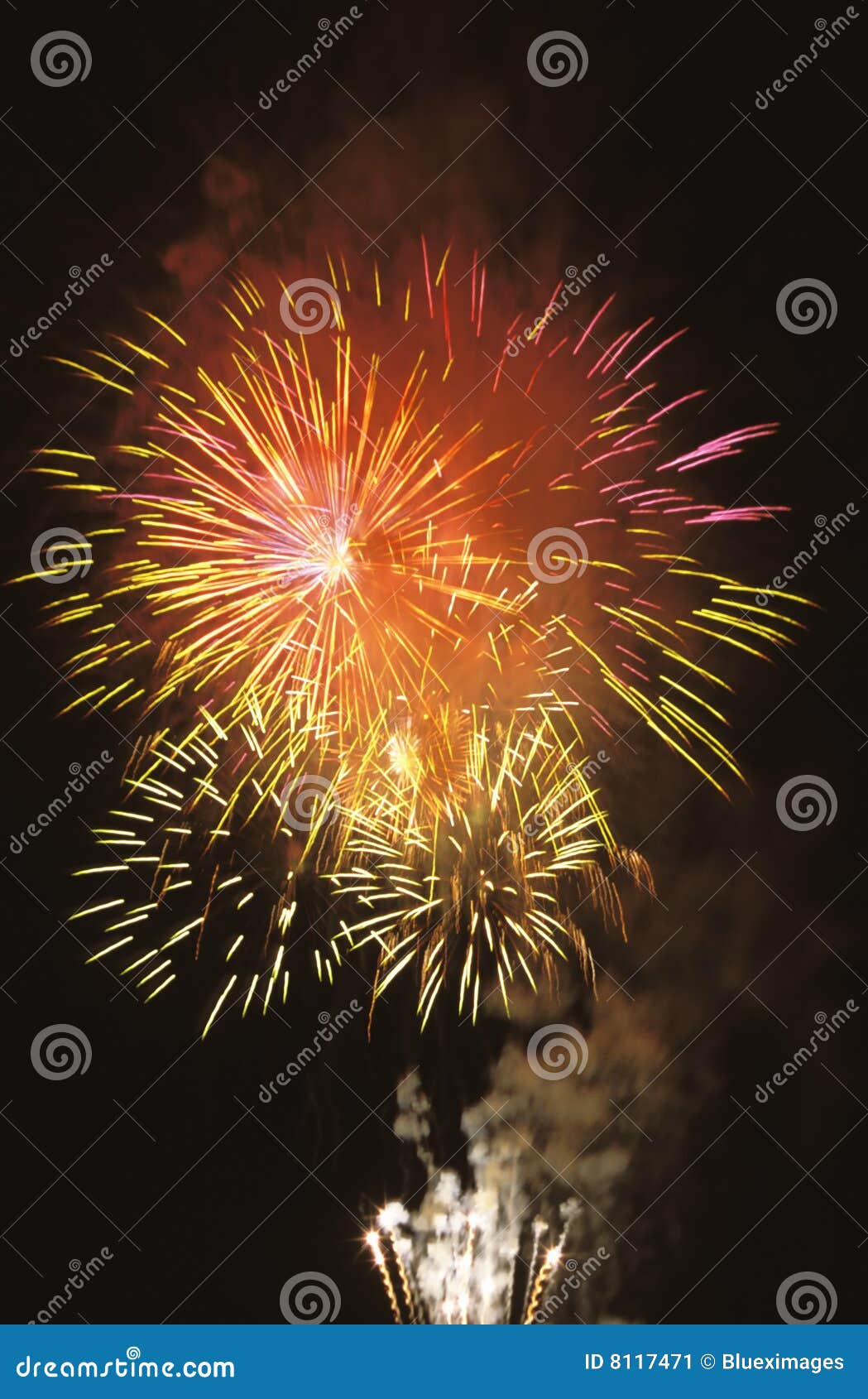 Firework stock image. Image of color, celebrate, flares - 8117471