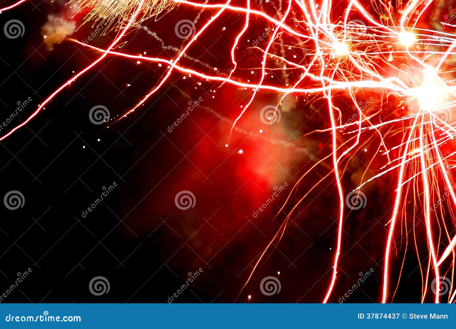 Firework abstract stock image. Image of background, colour - 37874437