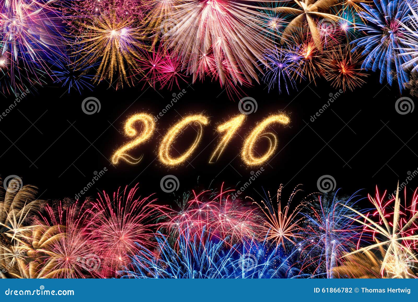 Firework Border Or Background For Posters And Invitations Stock Photo ...
