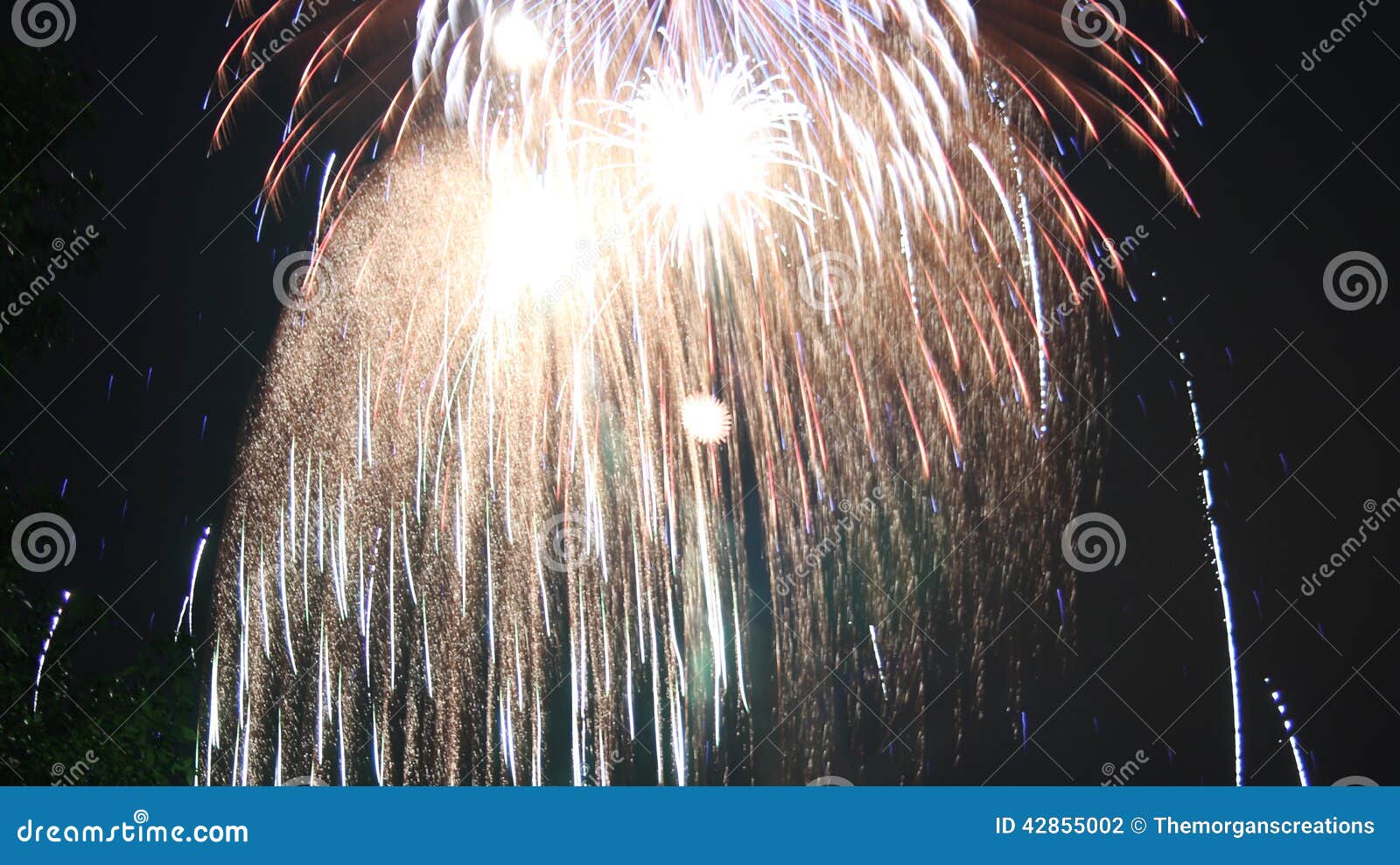 Firework Burst stock photo. Image of glow, burst, multiple - 42855002