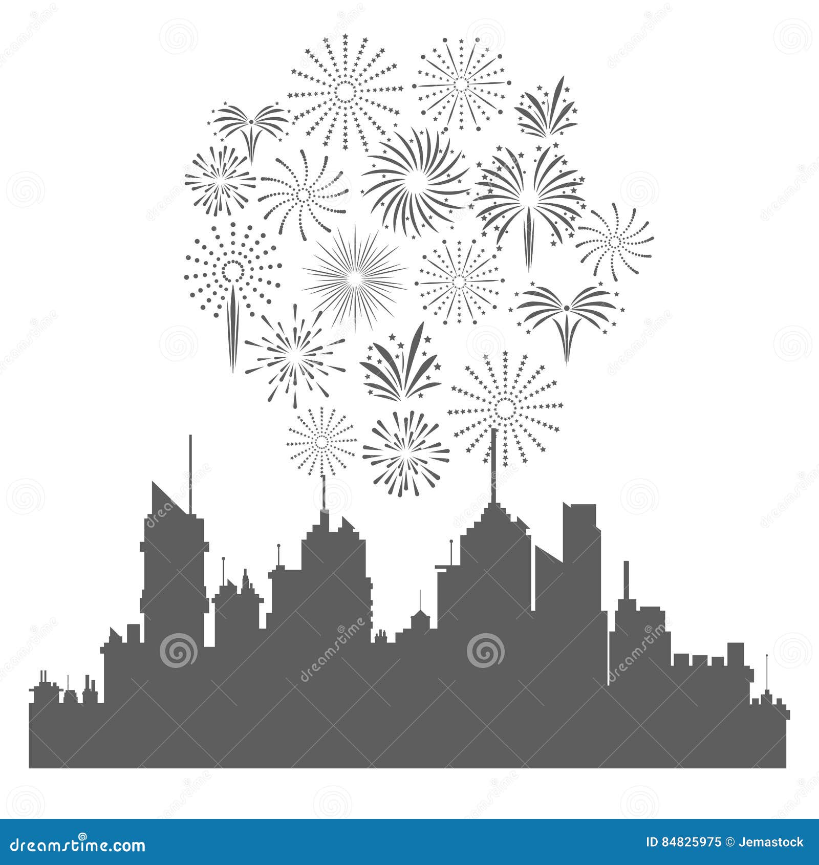 Firework Celebration Explosion Icon. Vector Graphic Stock Vector ...