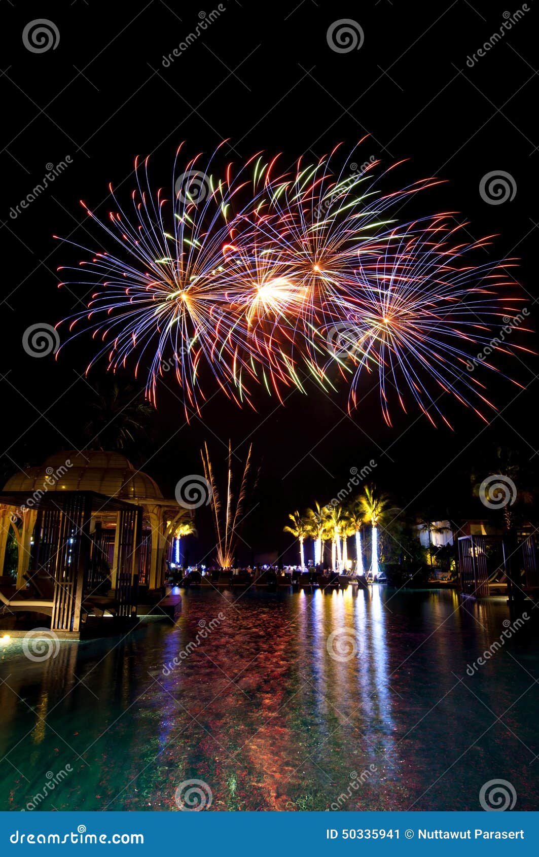 Firework Shadow Swimming Pool Stock Photos - Free & Royalty-Free Stock ...
