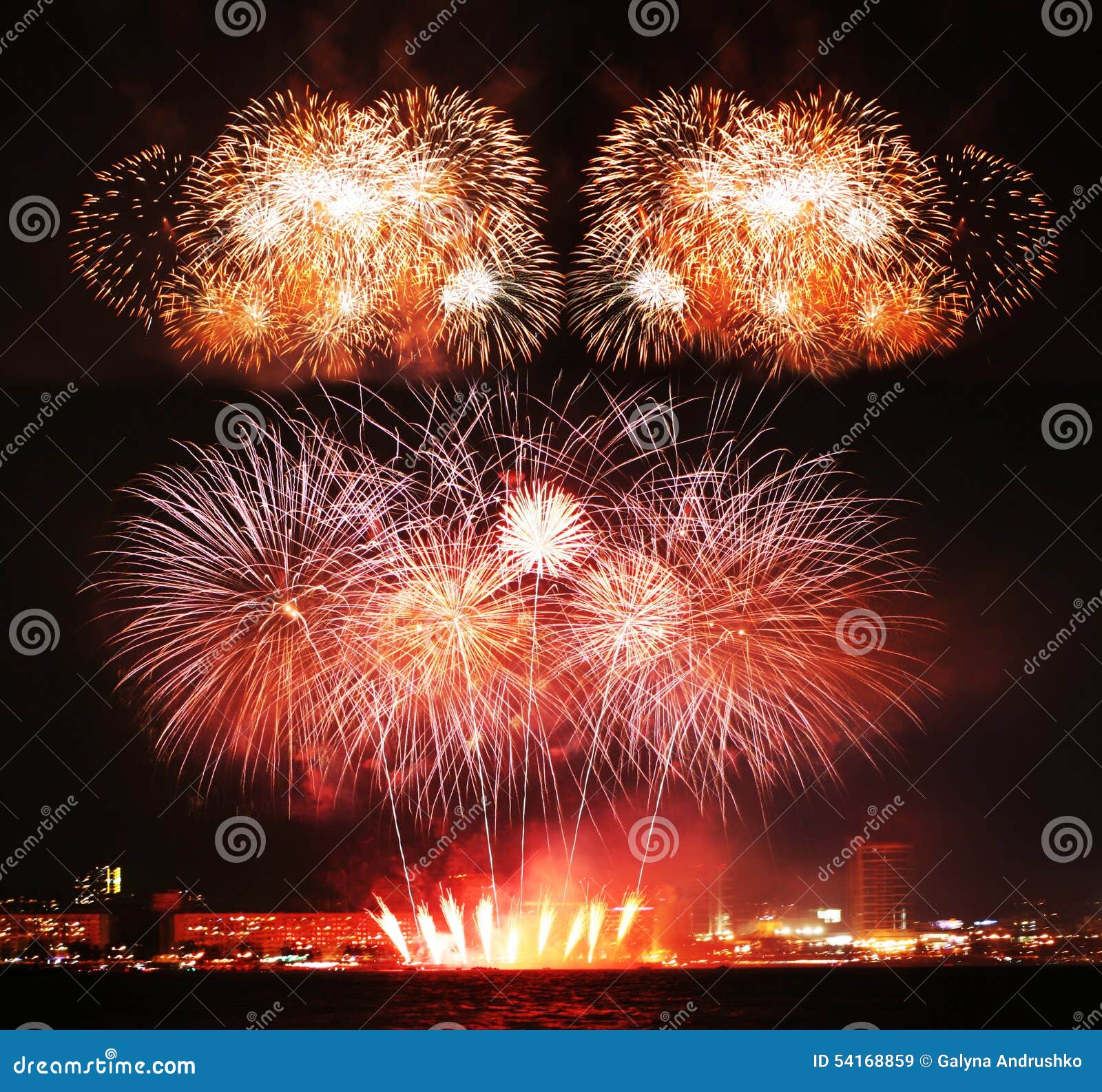 Firework stock image. Image of firework, decor, illuminated - 54168859