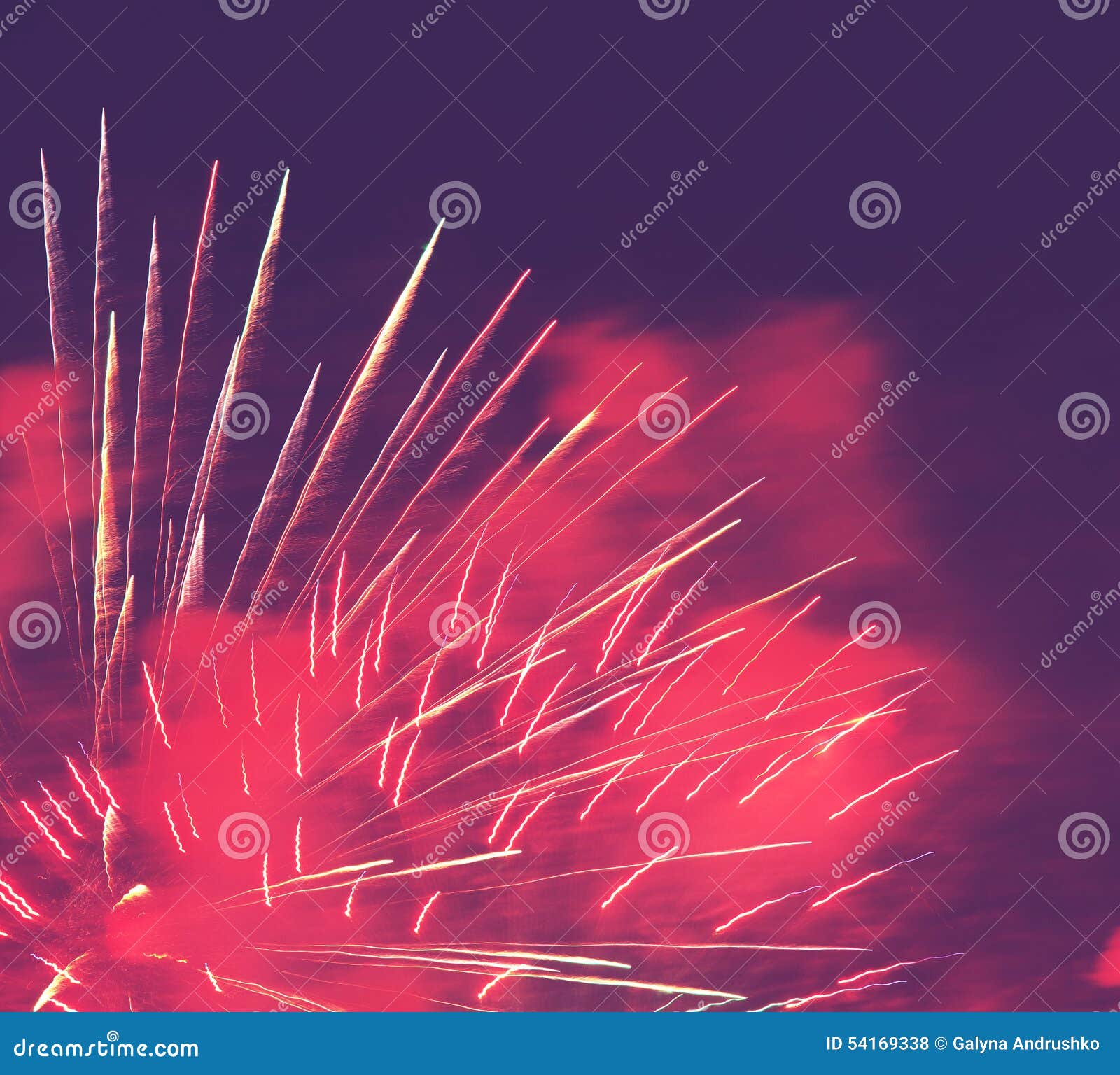 Firework stock photo. Image of evening, festive, firework - 54169338