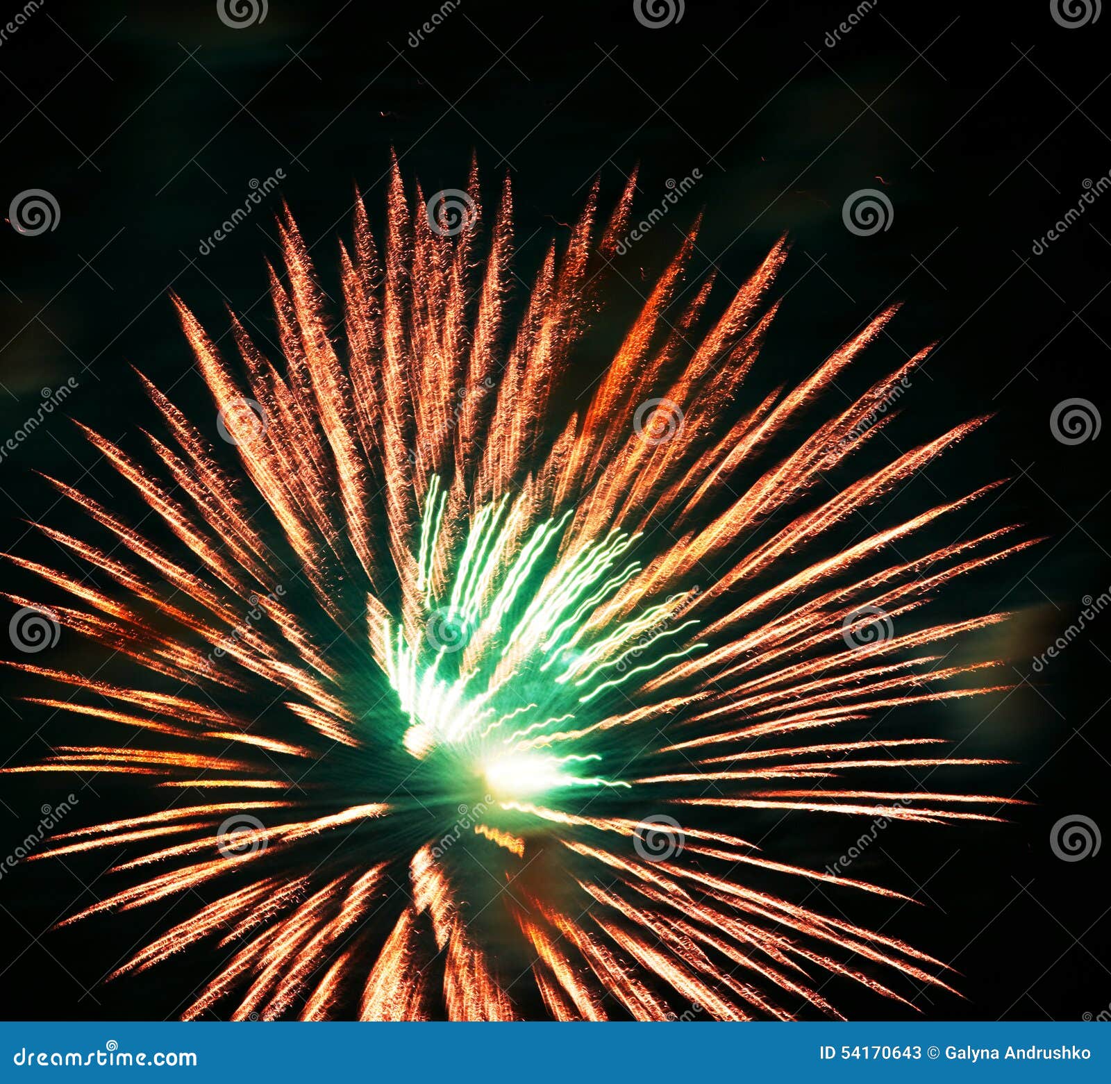 Firework stock image. Image of decoration, festive, night - 54170643