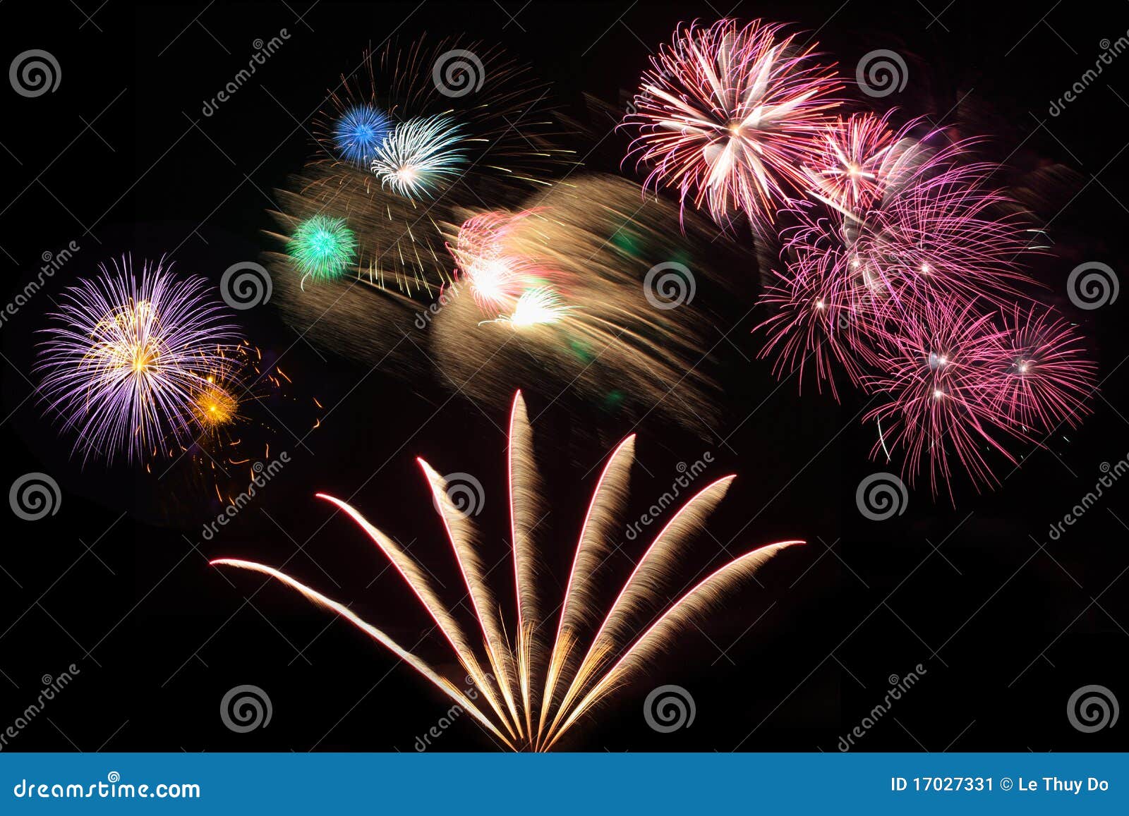 Firework Collection stock image. Image of firework, fireworks - 17027331