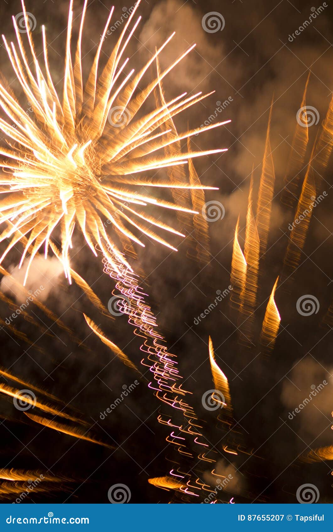 Firework stock image. Image of year, holiday, city, spectacle - 87655207
