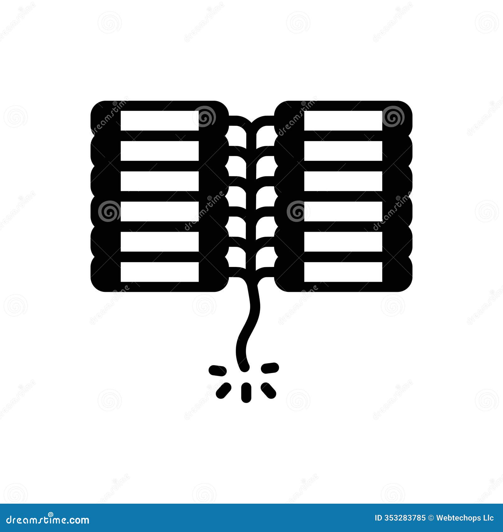 Black Solid Icon for Firework Crackers, Firework and Diwali Stock ...